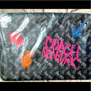 Coach | Bags | Nwt Coach Signature Graffiti 4 Set | Poshmark